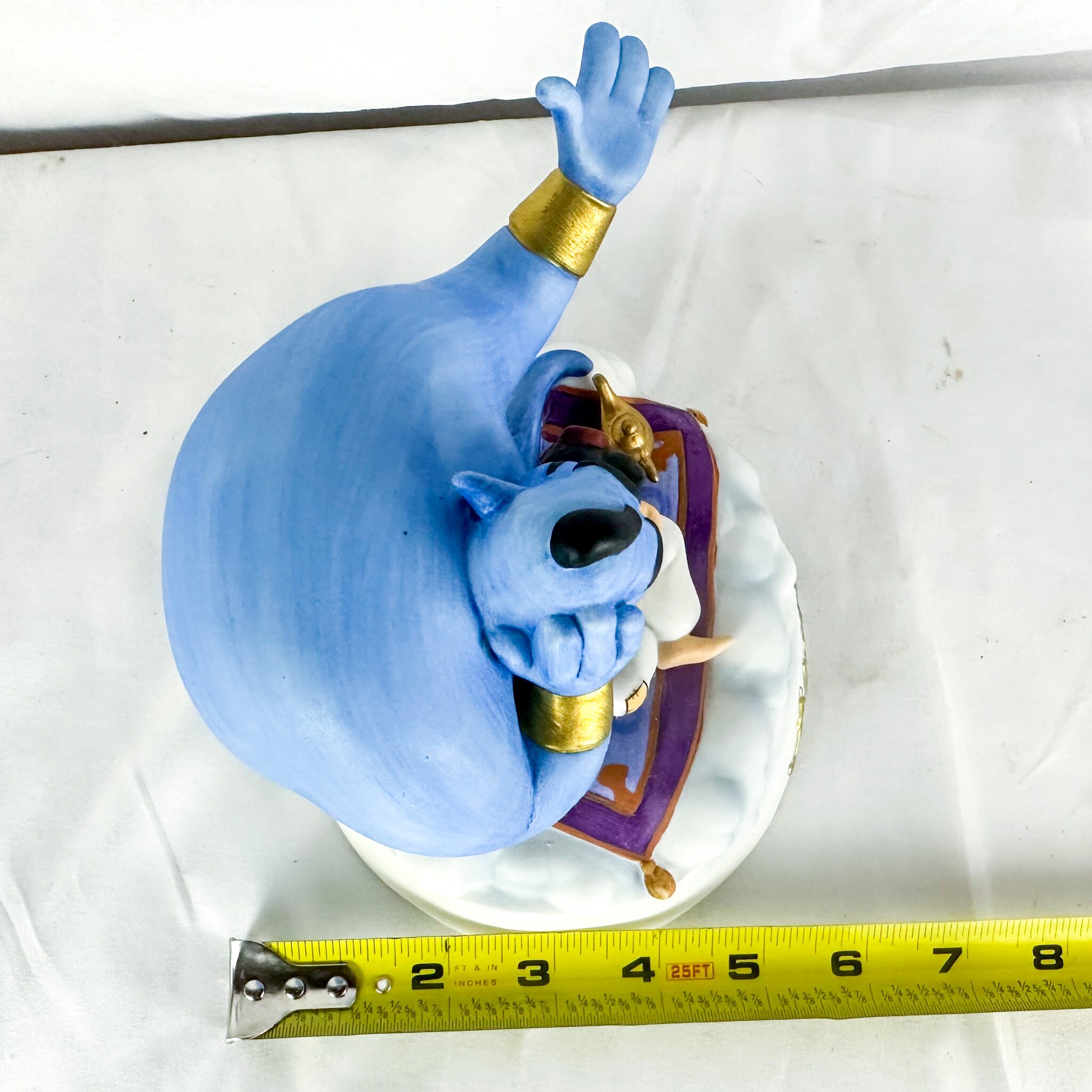 1992 Limited Edition Aladdin Hand-painted Ceramic Figurine, 2,212/ ...
