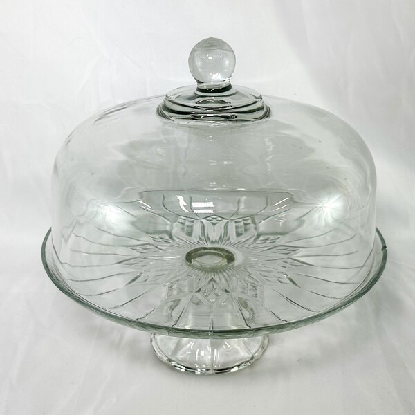 Glass Cake Dome - Etsy