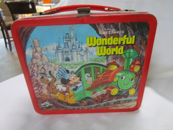 1980 Aladdin Brand Walt Disney's Wonderful World Meta… - Gem