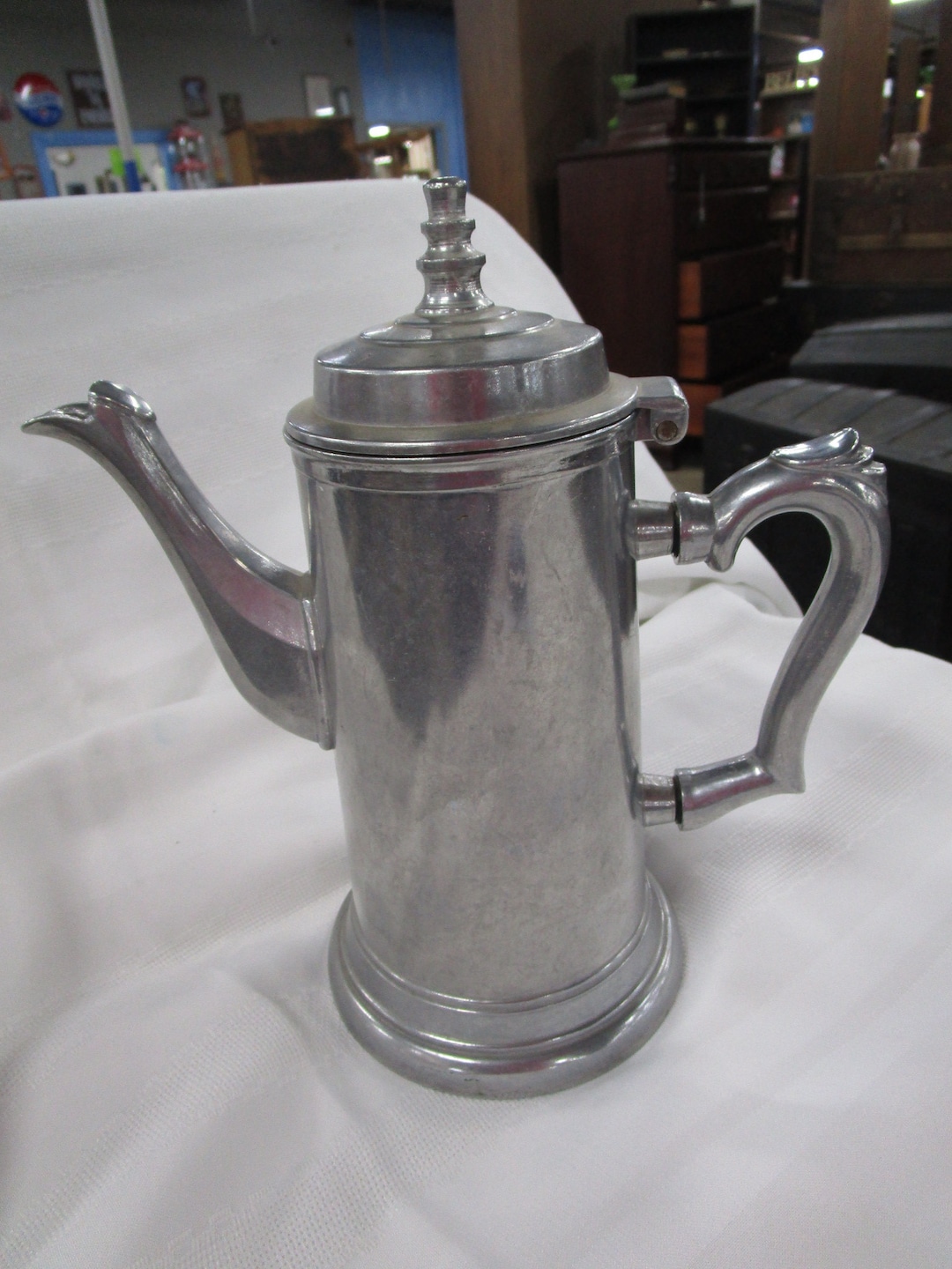 Duratale by Leonard Pewter Coffee Pitcher - Etsy