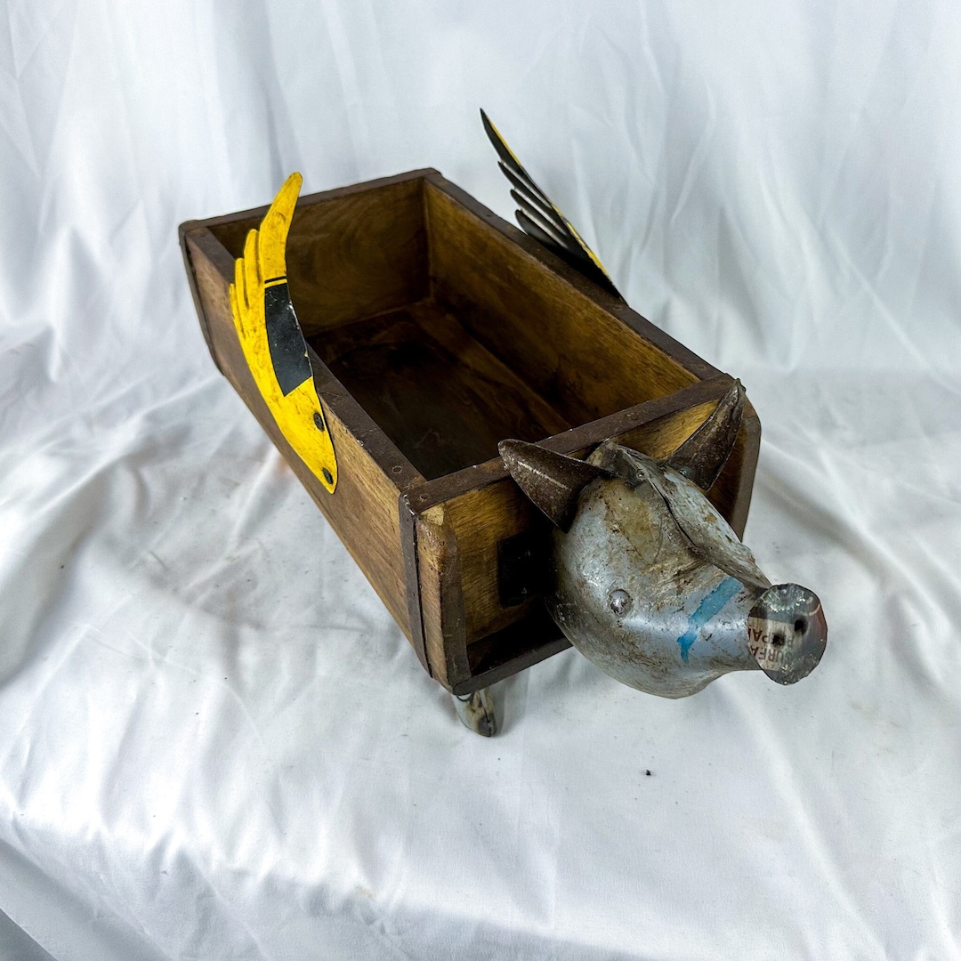 Vintage Brick Mold Flying Pig - Etsy