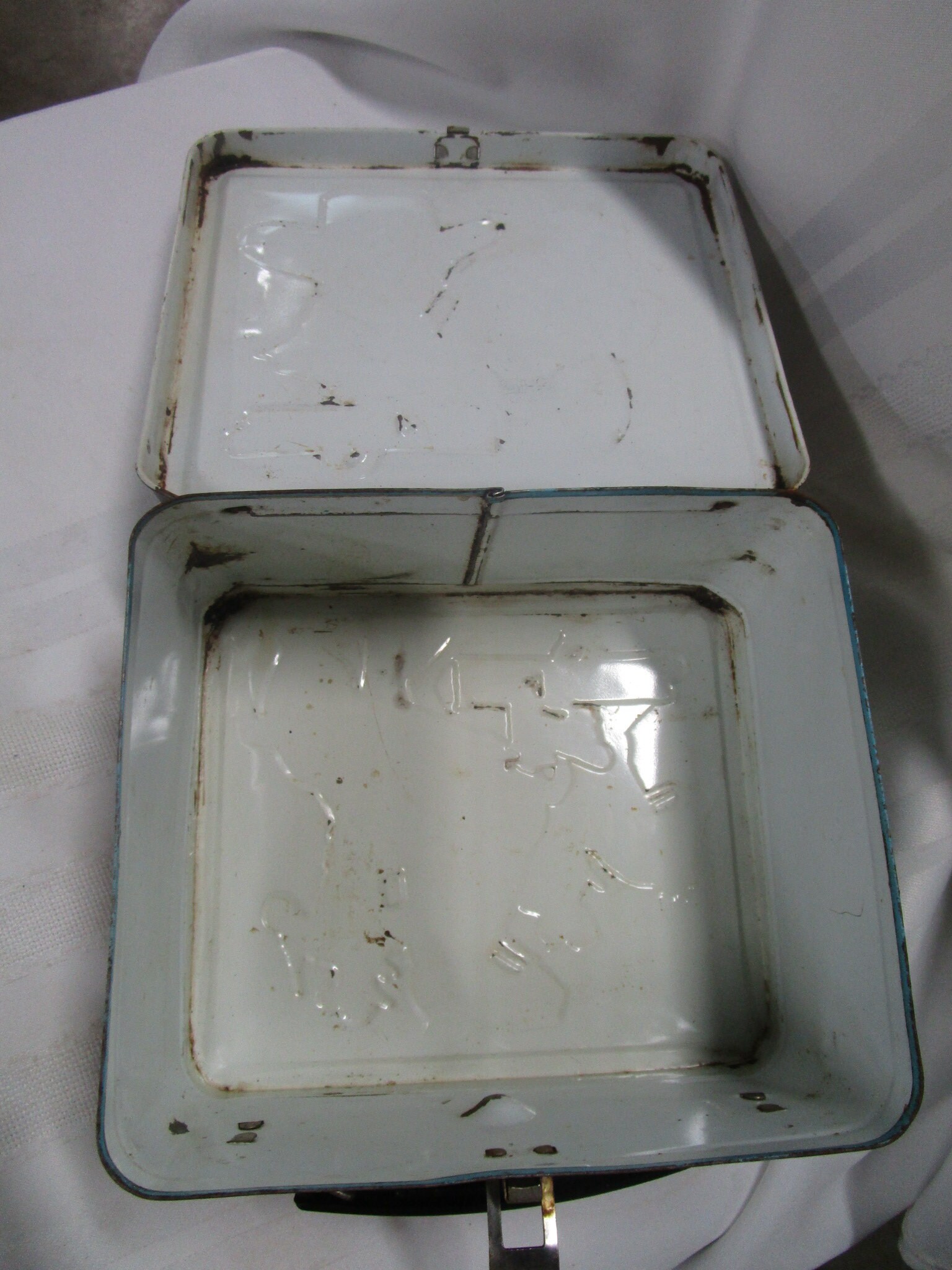 1980 Aladdin the Legend of the Lone Ranger Metal Kid's Lunchbox No ...