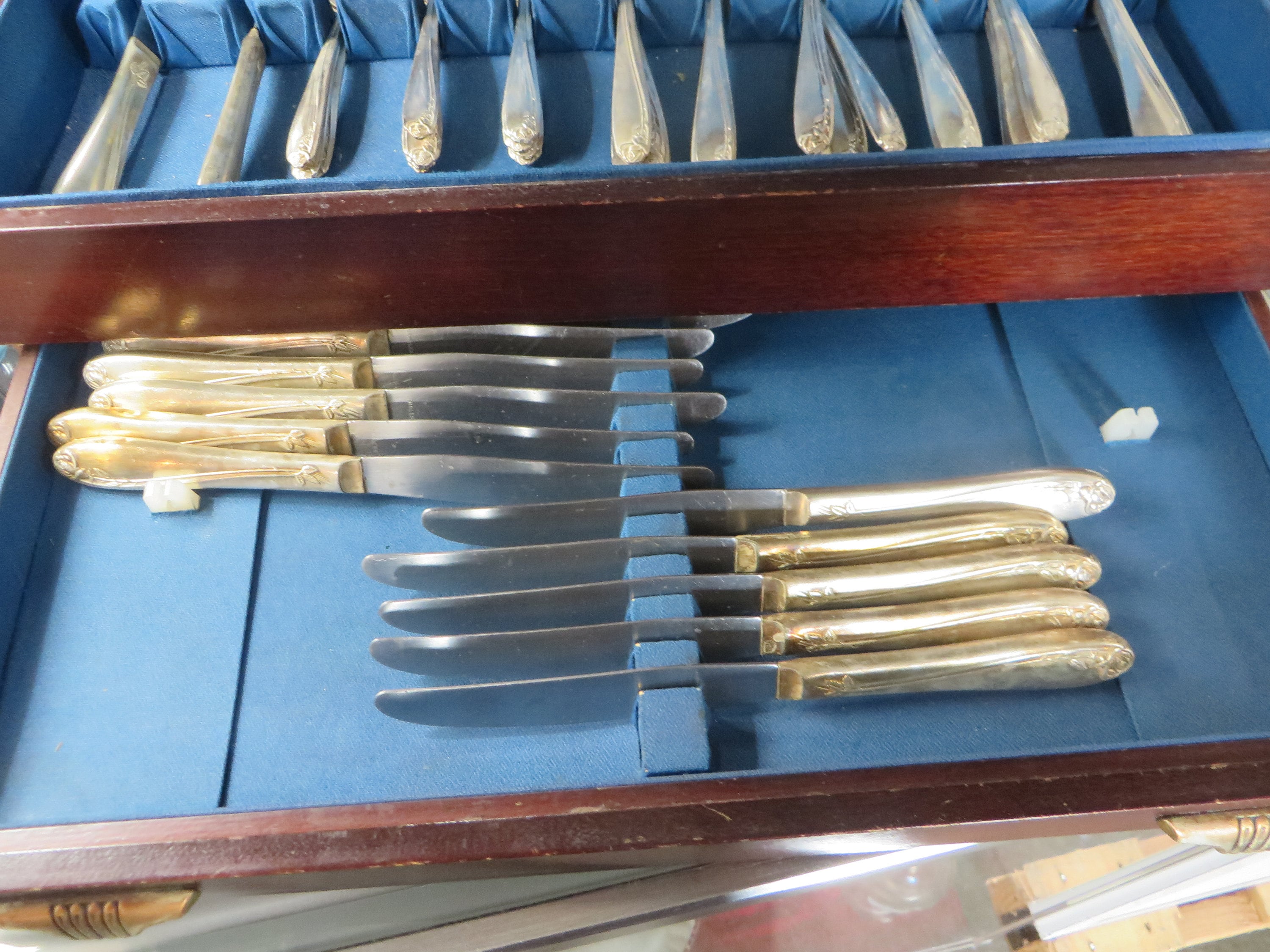 Vintage Rogers Mfg Tupperware Rose Pattern Silverware | Etsy