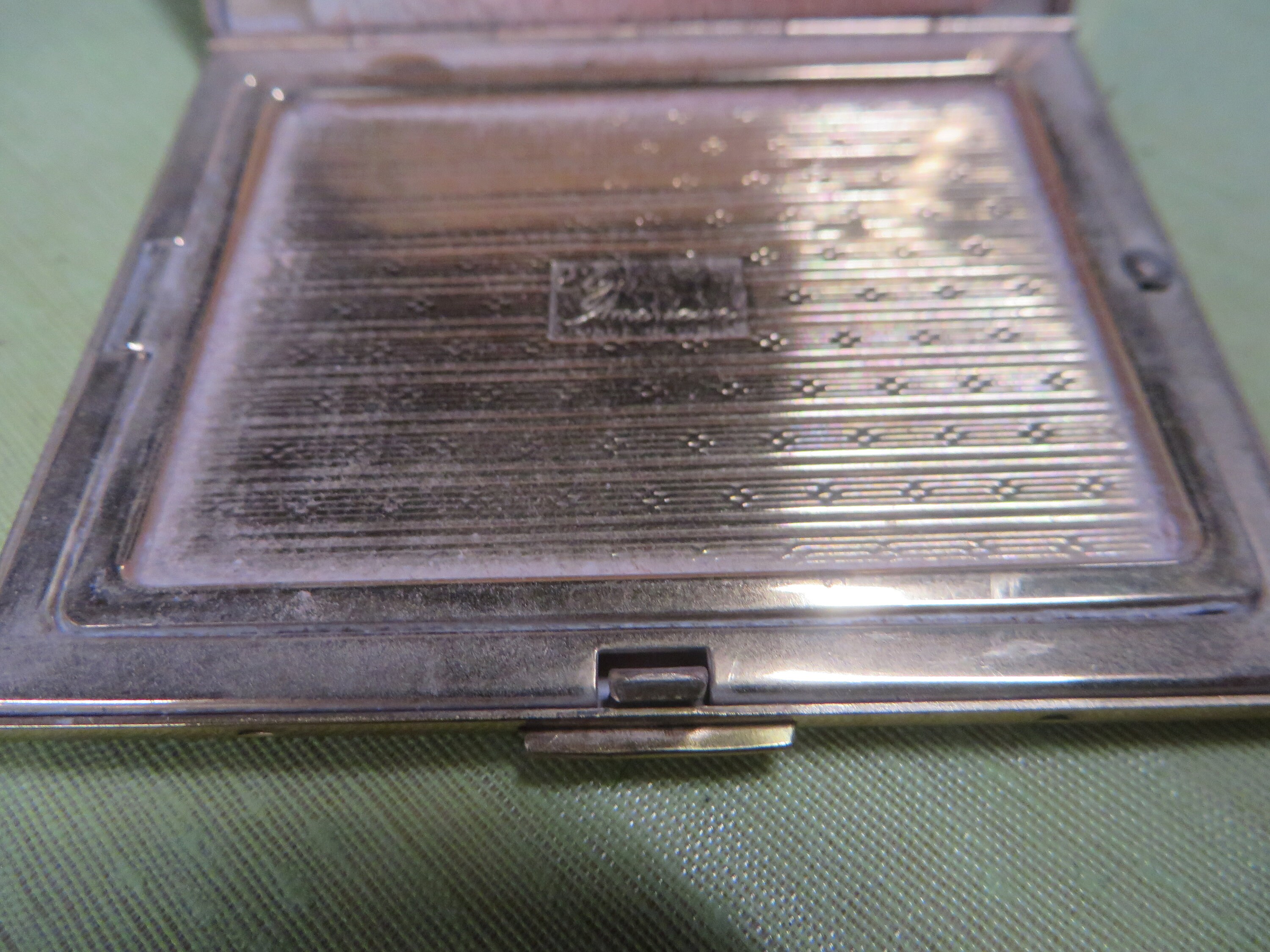 Vintage Elgin American Compact Makeup Mirror With Carrying - Etsy