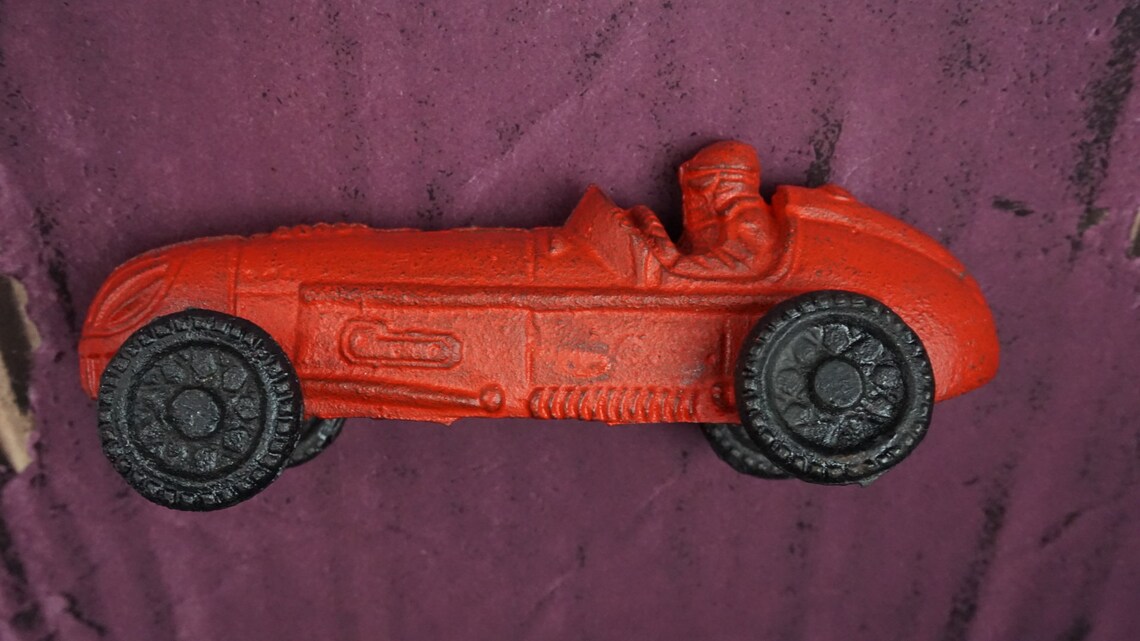 Cast Iron Racing Car Toy Reproduction: Vintage - Etsy