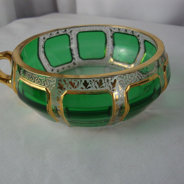 Moser Gilded Glass - Etsy