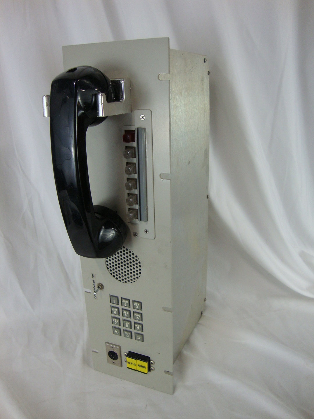 Vintage Vertical Communications Control Panel With Handset UNTESTED NO ...