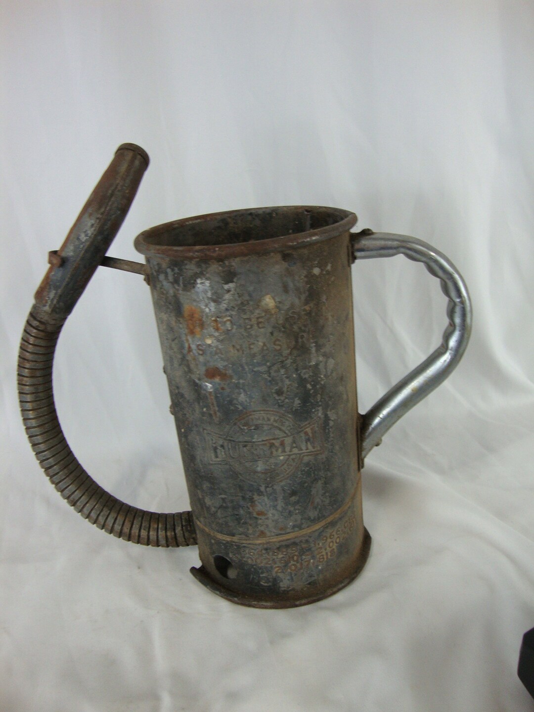 Vintage Huffman Model 78 Metal Oiler Can With Flexible Spout - Etsy