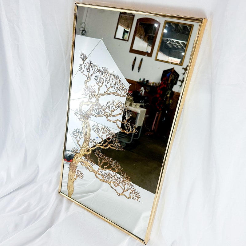Mirror Tree Wall Decor - Etsy