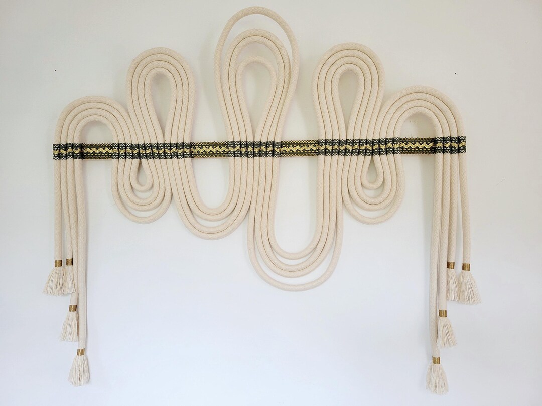 Large Modern Rope Decoration for Master Bedroom - Etsy