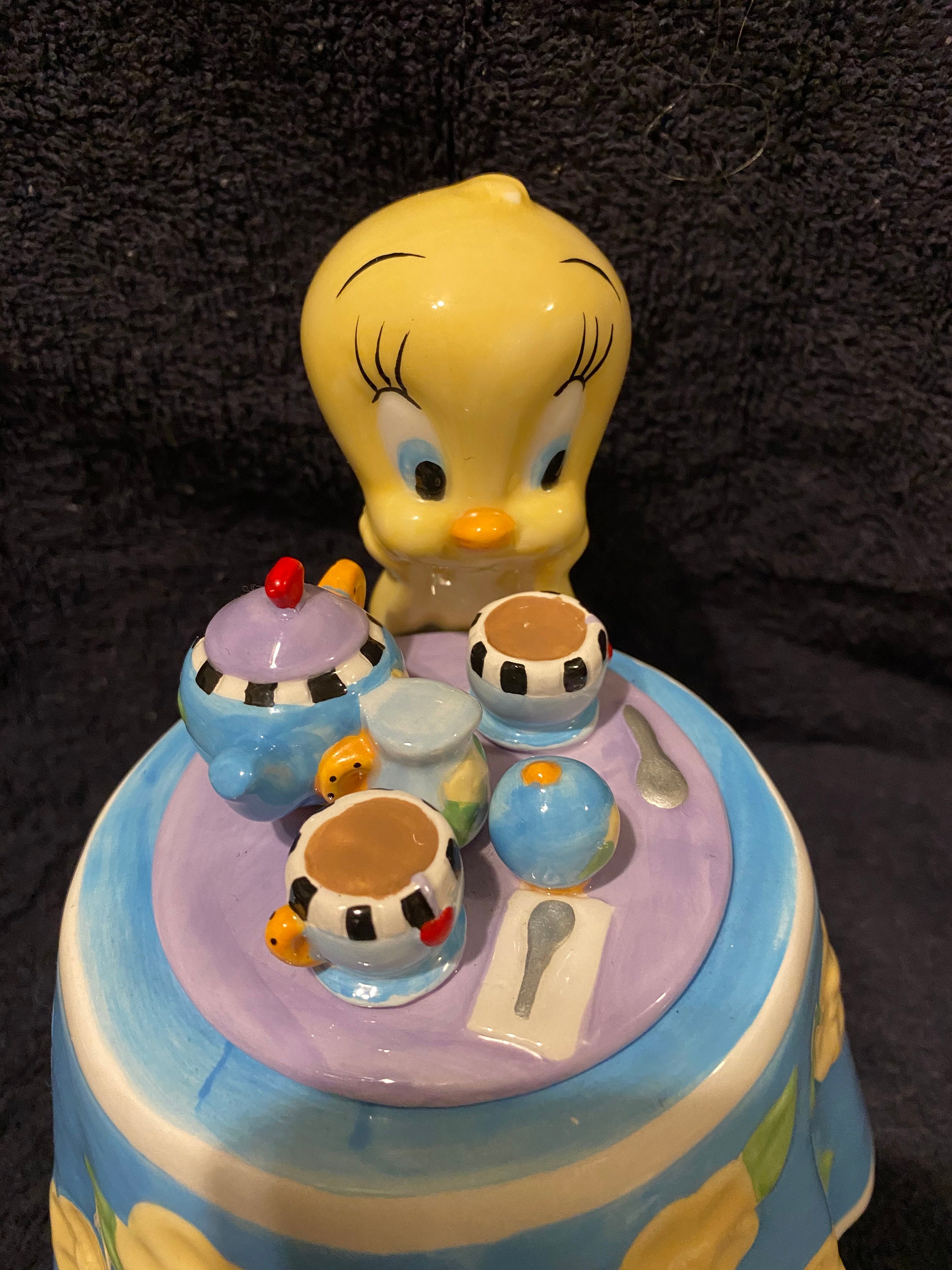 Vintage WB Tweety Bird Tea Party Warner Brothers Store MIB 1999 - Etsy