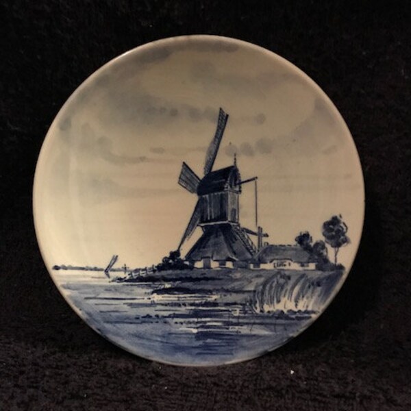 Windmill Plate - Etsy