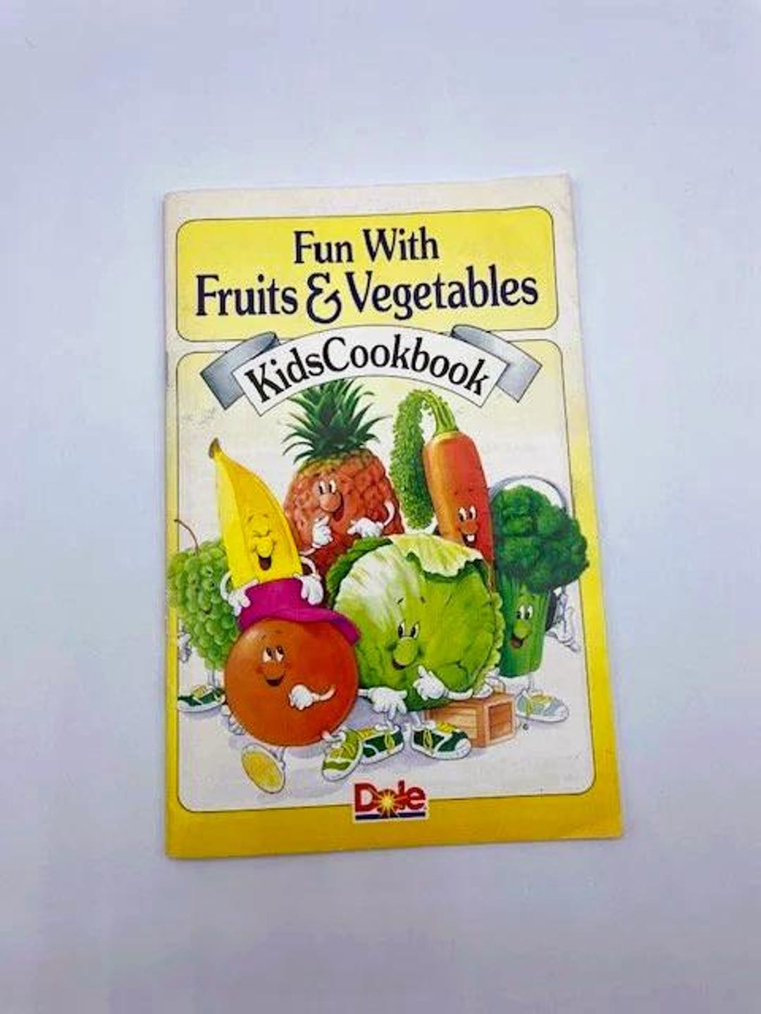 Vintage Dole Fun With Fruits and Vegetables Kids Cookbook - Etsy