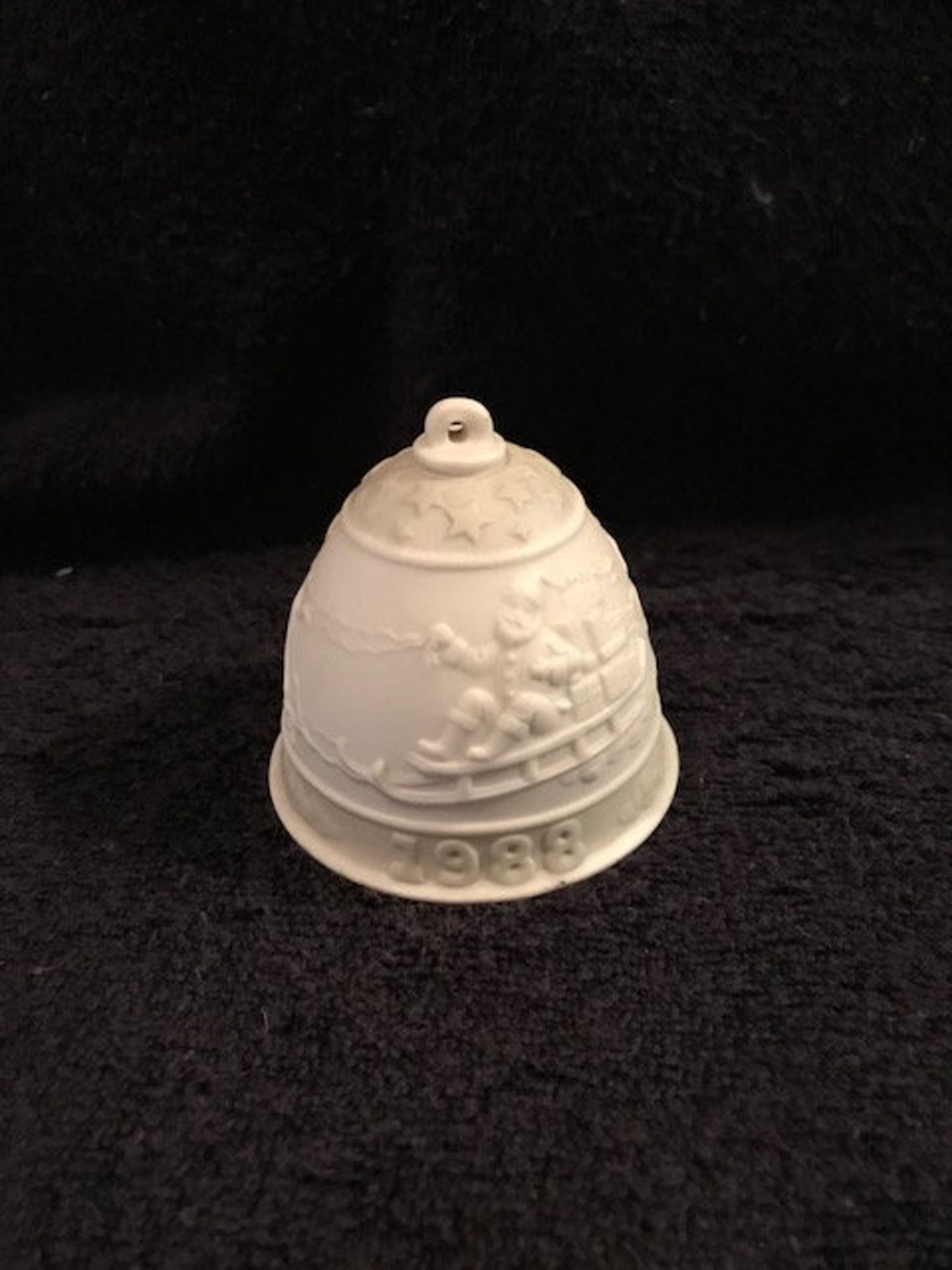 Vintage Lladro 1998 Christmas Bell Ornament Holiday Collection Santa ...