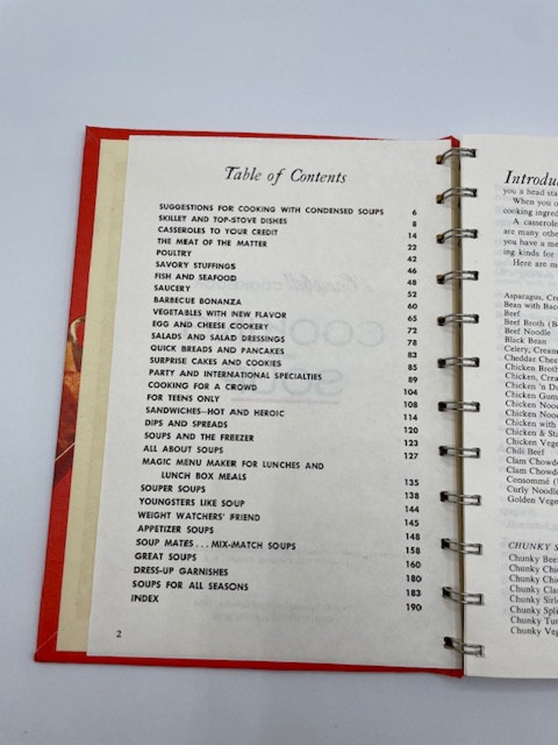 A Campbell Cookbook Cooking With Soup - Etsy