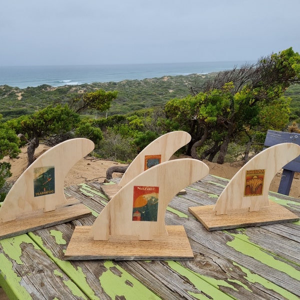 Surfboard Fin Art - Etsy