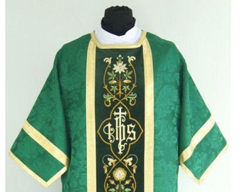 Roman Style Dalmatic, Deacon Dalmatic, Catholic Dalmatic, Liturgical ...