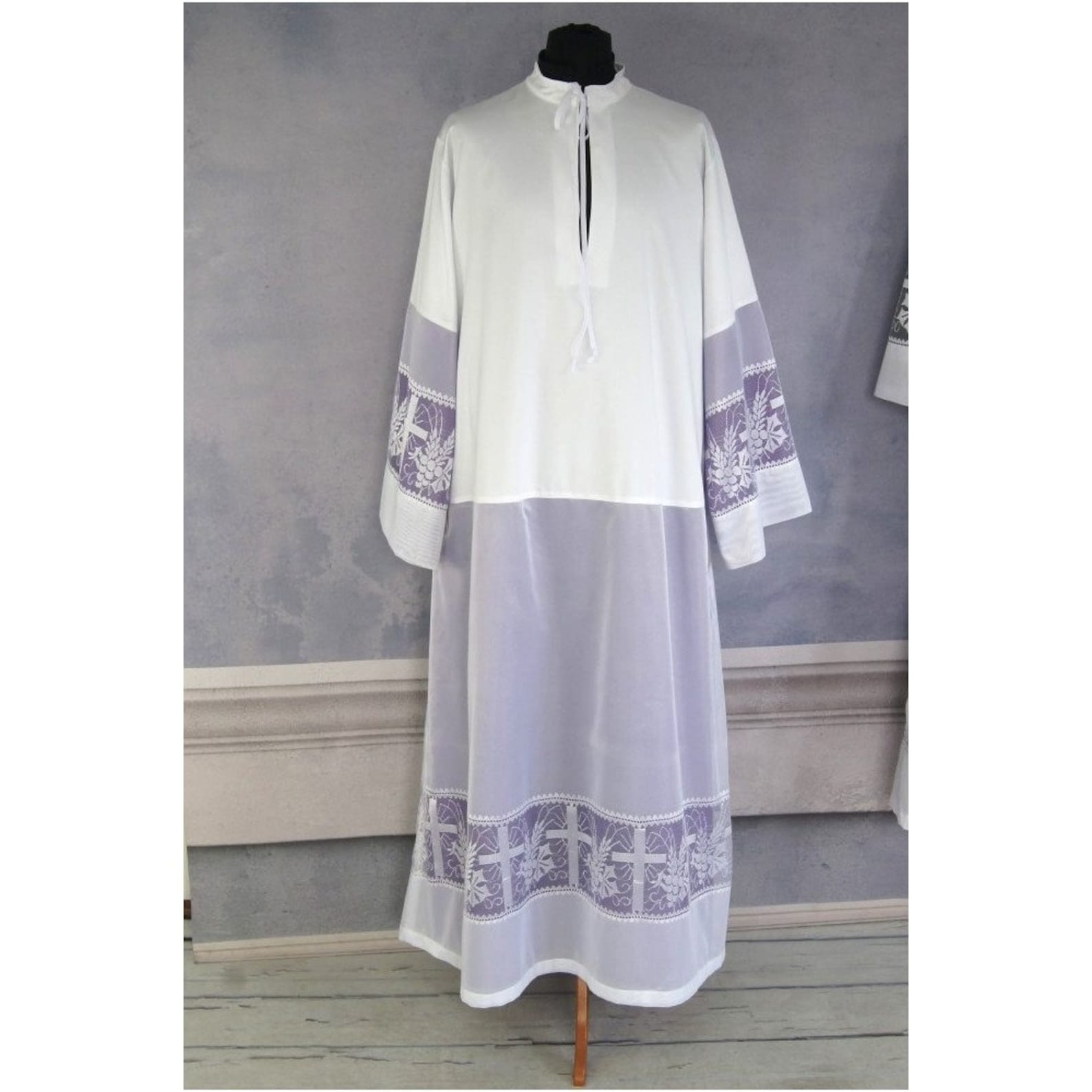 Priest Alb white Alb Albs for Priest Catholic Alb - Etsy