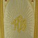 Roman Style Fiddleback Chasuble With a Maniple, Burse and Chalice Veil ...