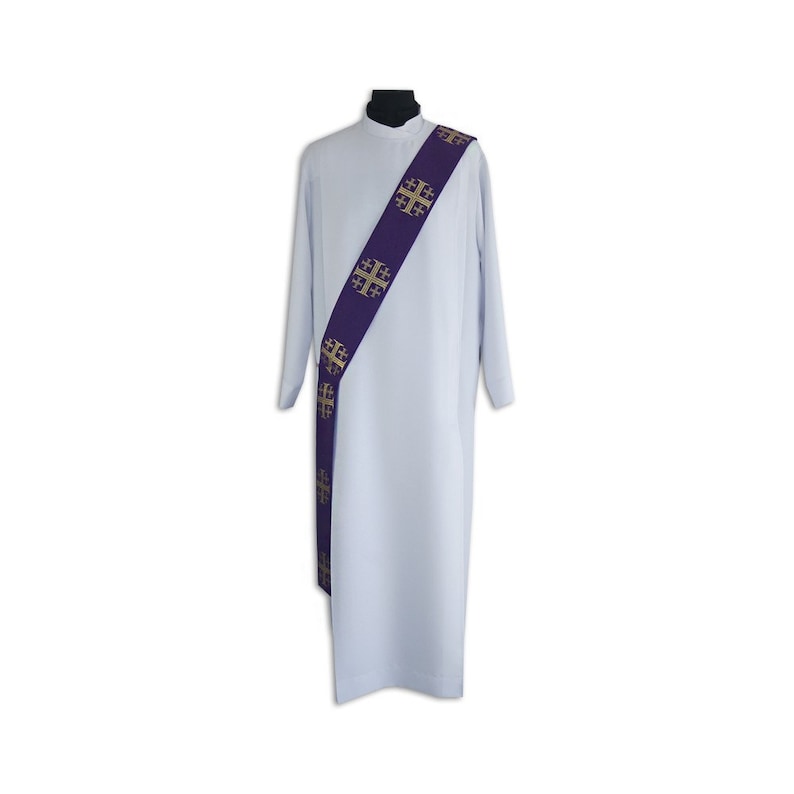 Deacon Stole a Set of 4 Colours, Chasuble Stole, Stole Clergy, Stole ...