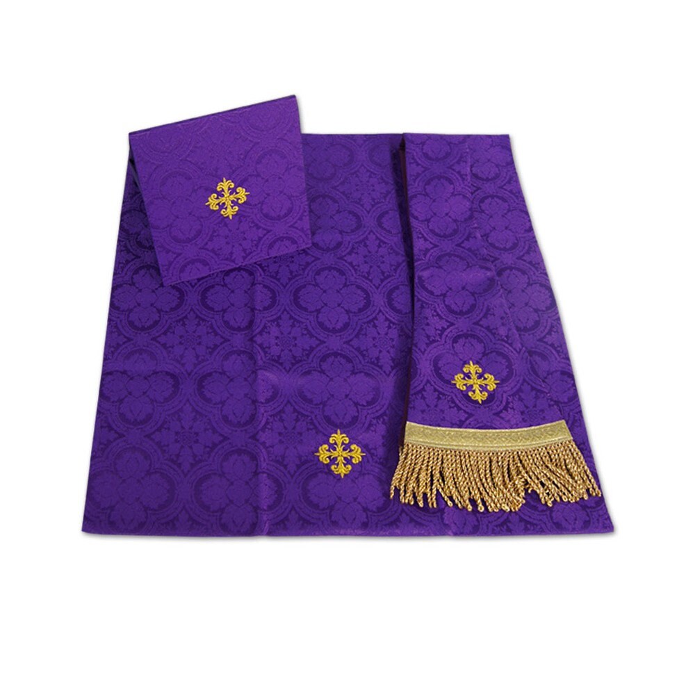 Full Set of 6 Colors, Maniple, Burse and Chalice Veil Set, Accessory ...