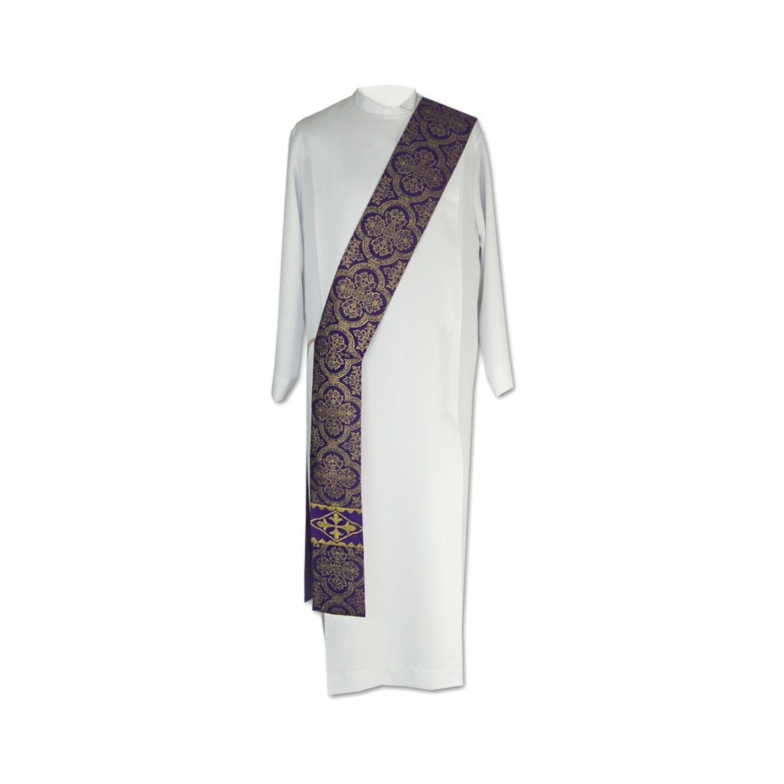 Deacon Stole a Set of 4 Colours, Chasuble Stole, Stole Clergy, Stole ...