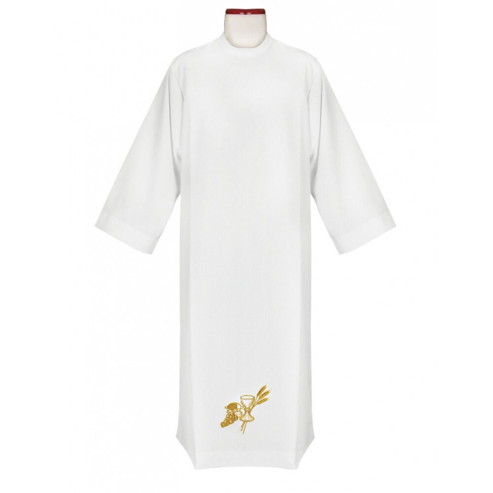 Traditional Priest Alb With Pleats White Alb Albs for | Etsy