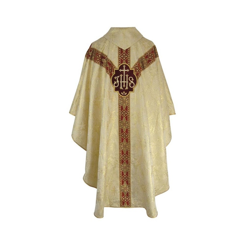 Vestments Gold IHS Gold Chasuble Vestments for Priest | Etsy