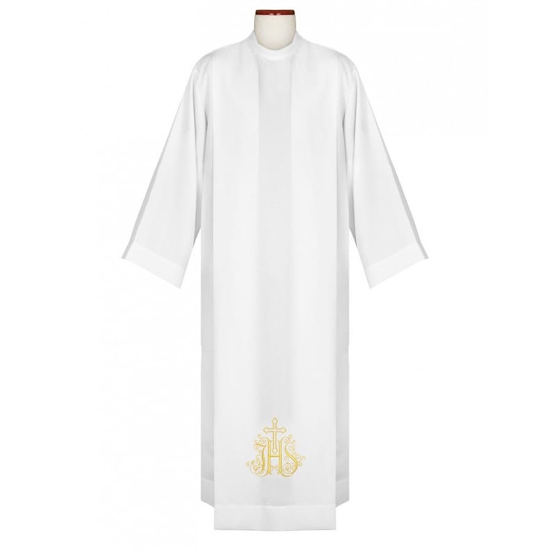 Traditional Priest Alb With Pleats, White Alb, Albs for Priest ...