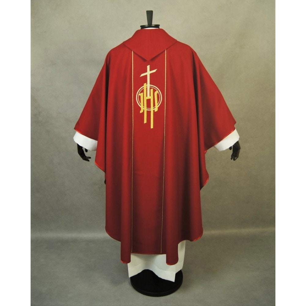 Gothic Style Chasuble Vestments for Priest Catholic - Etsy