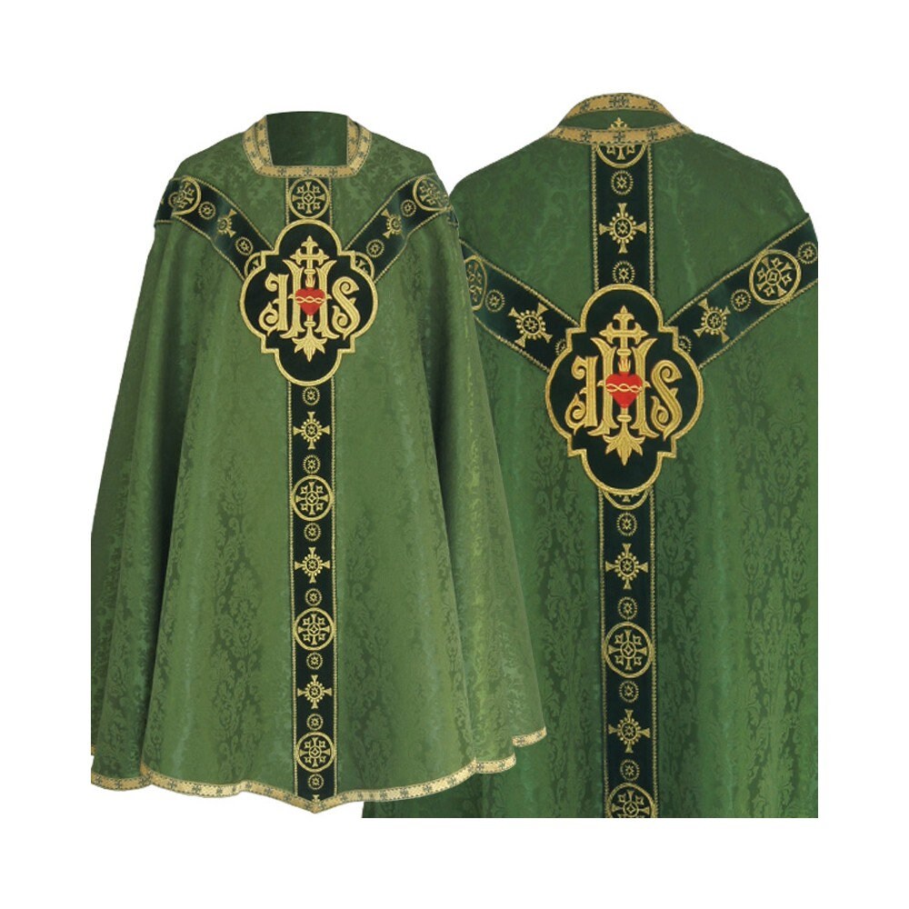 Conical Chasuble With IHS Symbols Vestments for Priest - Etsy