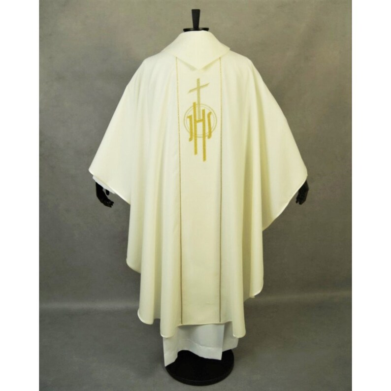 Gothic Style Chasuble, Vestments for Priest, Catholic Vestment, Gift ...