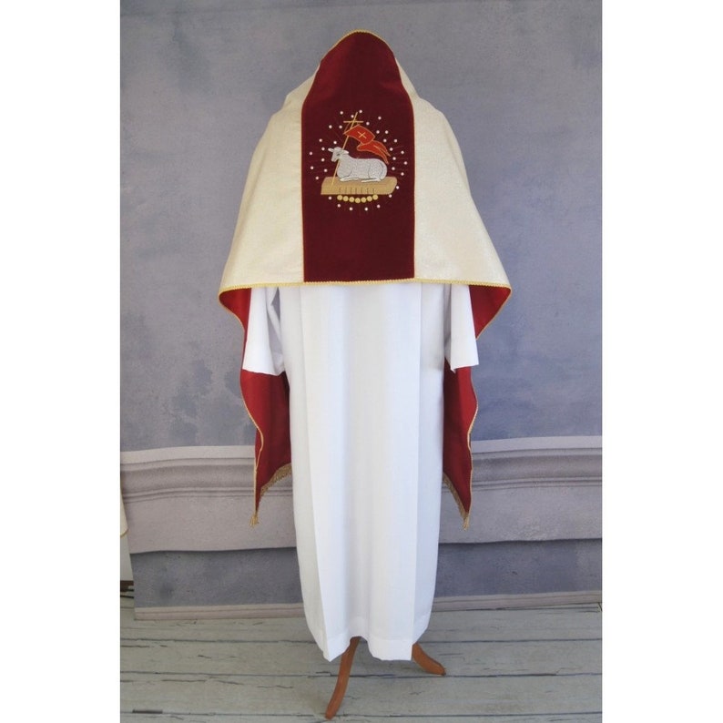Humeral Veil Lamb of God-ecry Veil Vestments for Priest - Etsy