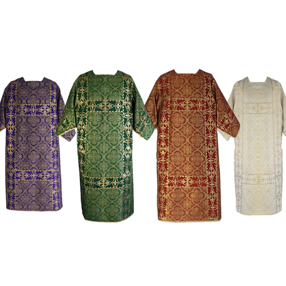 Roman Style Dalmatic, Deacon Dalmatic, Catholic Dalmatic, Liturgical ...