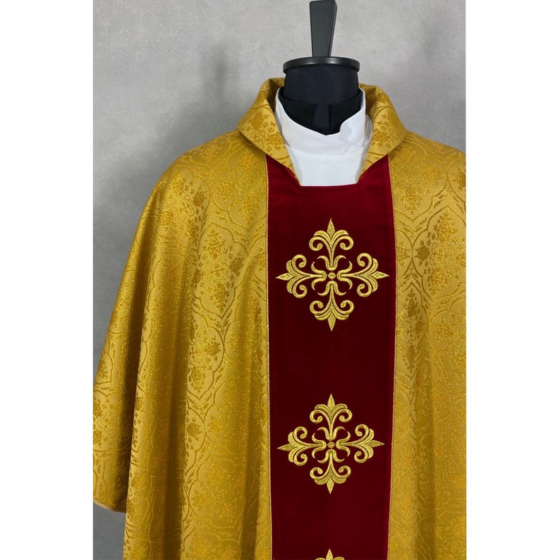 Gothic Style Chasuble Vestments for Priest Catholic - Etsy