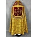 Roman Style Cope With a Stole, Gold Red Cope Chasuble, Vestments for ...