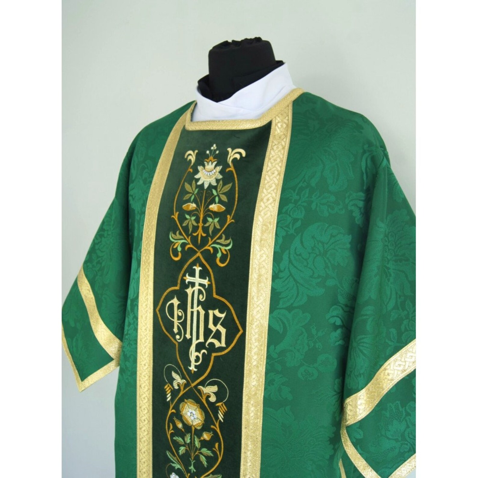 Roman Green Dalmatic Deacon Dalmatic Catholic Dalmatic - Etsy