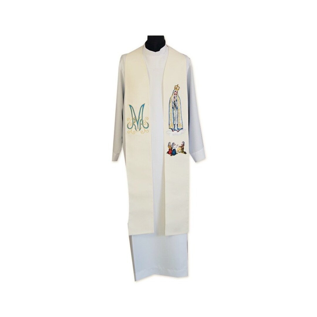 Priests Stole With Liturgical Embroidery. Chasuble Stole, Stole for ...