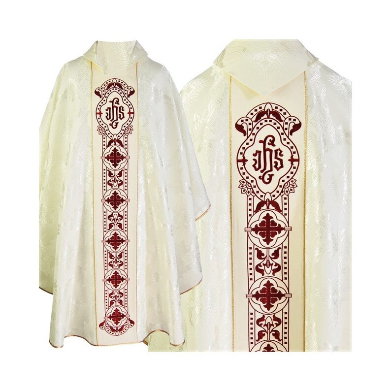 Gothic Style Chasuble, Vestments for Priest, Catholic Vestment, Gift ...
