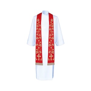 Roman Style Priests Stole of 5 Colours, Chasuble Stole, Stole for ...