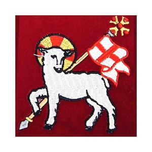 Chasuble "lamb of God" Semi-gothic Style ,with a Matching Stole ...