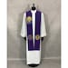 St. Benedict, Chasuble Stole, Stole for Priest, Catholic Stole ...