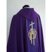 Vestment Purple Gothic Style Chasuble With a Matching Stole, Vestments ...