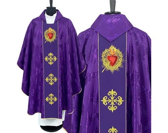 Sacred Heart Stole - Etsy