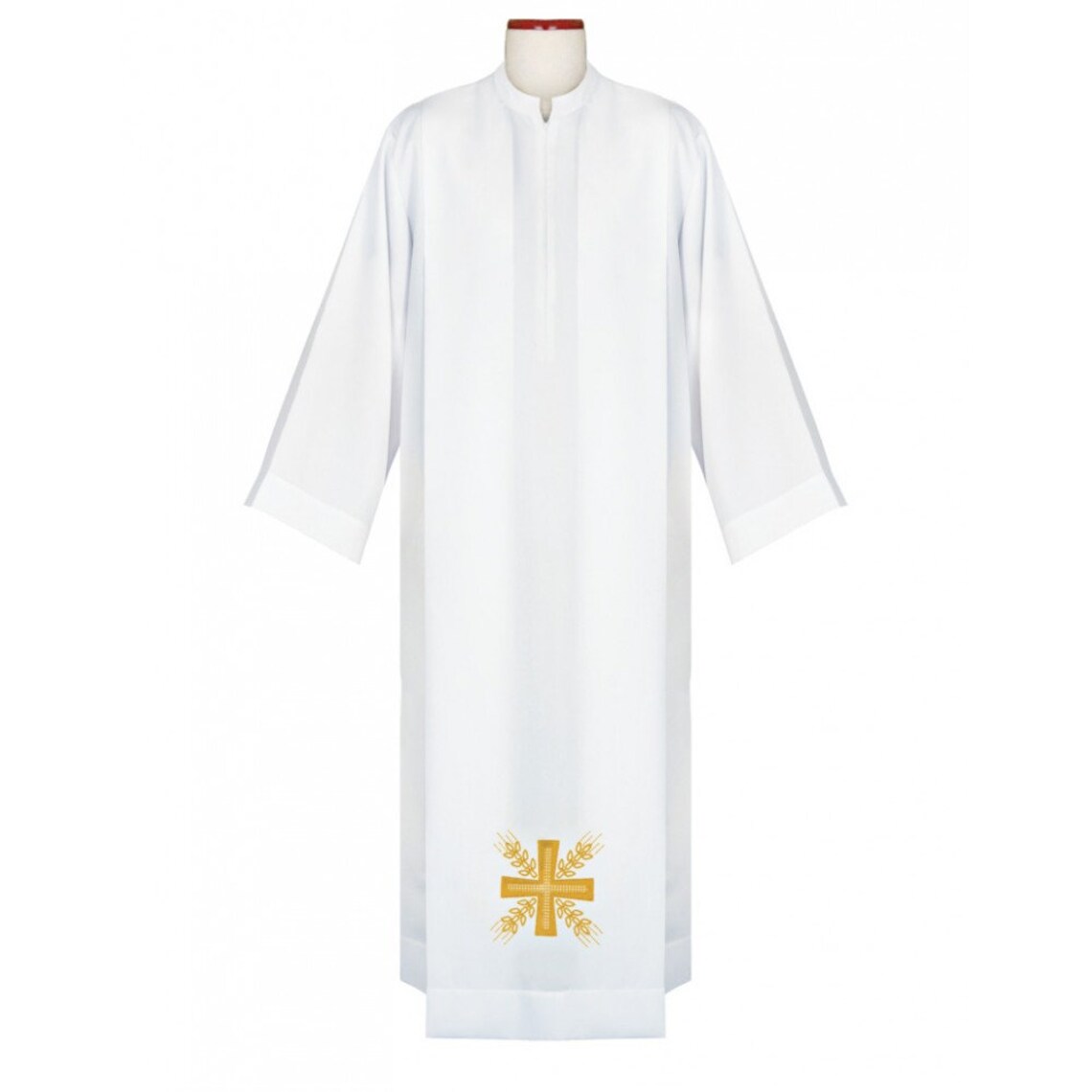 Traditional Priest Alb With Pleats White Alb Albs for - Etsy