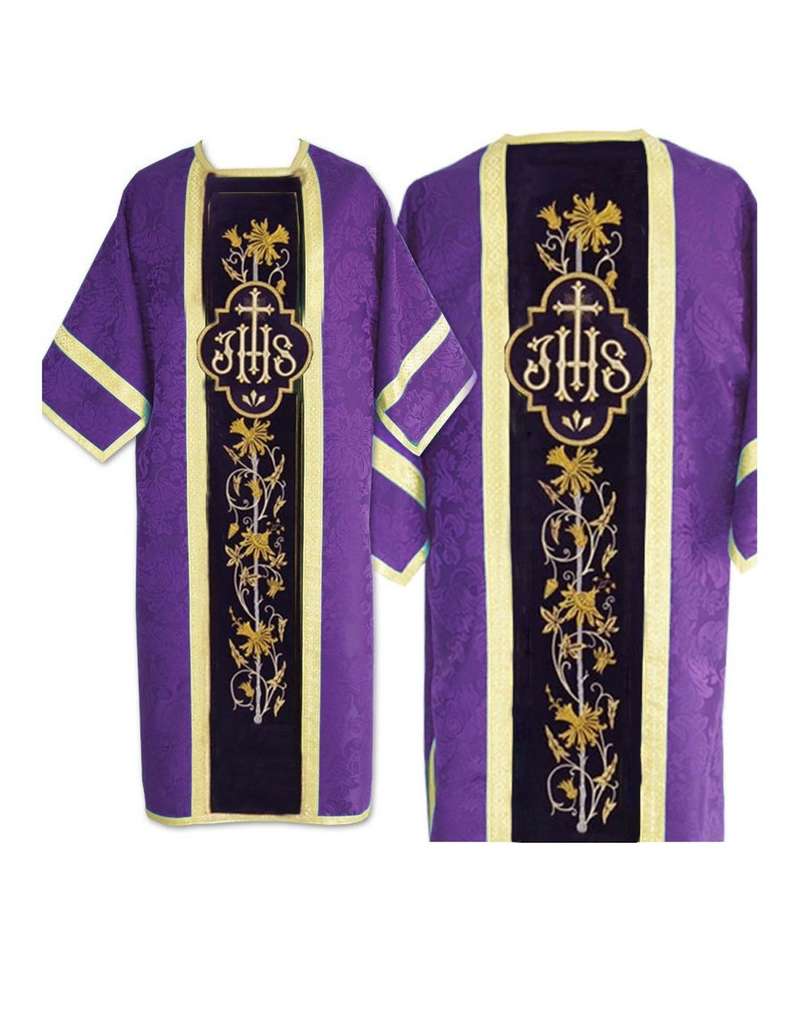 Roman Style Dalmatic Deacon Dalmatic Catholic Dalmatic - Etsy
