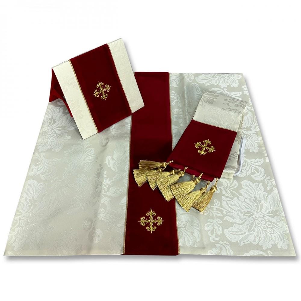 Vestment Nativity Scene- Gothic Style Chasuble With a Matching Stole ...