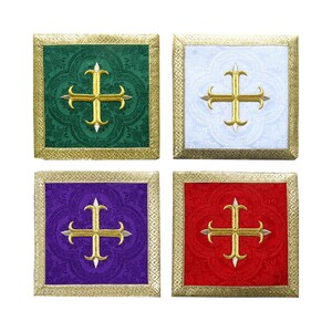 Full Set Pall, Burse and Chalice Veil Set, Accessory for the ...