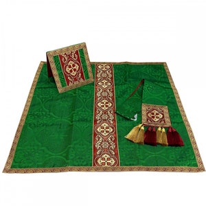 Vestment, Semi-gothic Style Chasuble, Green Chasuble, Vestments for ...