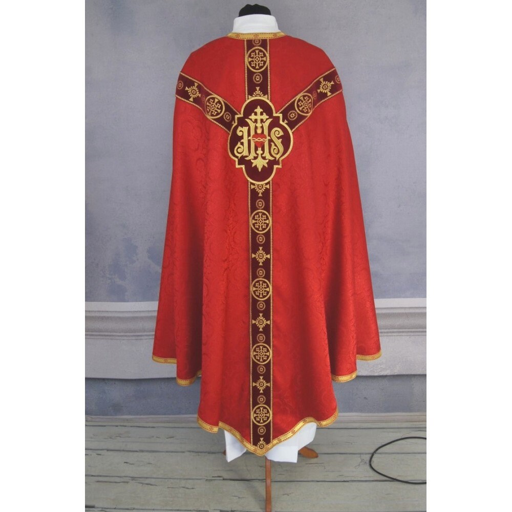 Conical Chasuble With IHS Symbols Vestments for Priest - Etsy